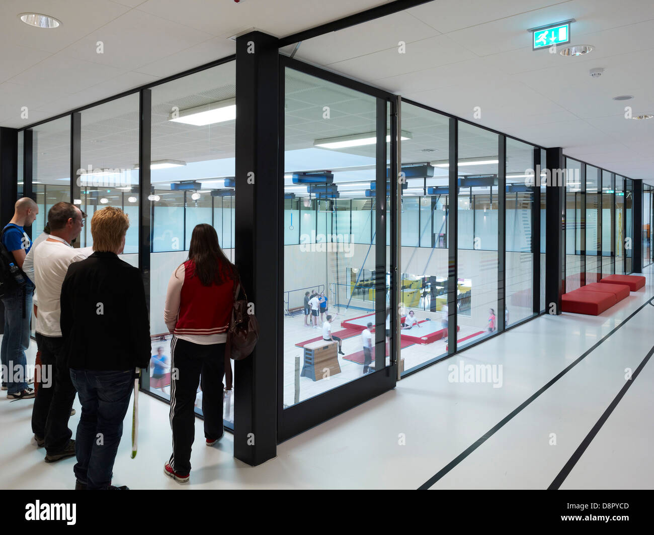 Fontys Sports College, Eindhoven, Netherlands. Architect: mecanoo ...