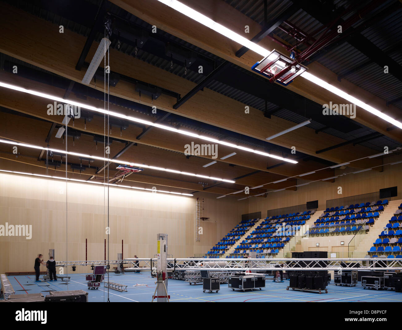 Fontys Sports College, Eindhoven, Netherlands. Architect: mecanoo ...