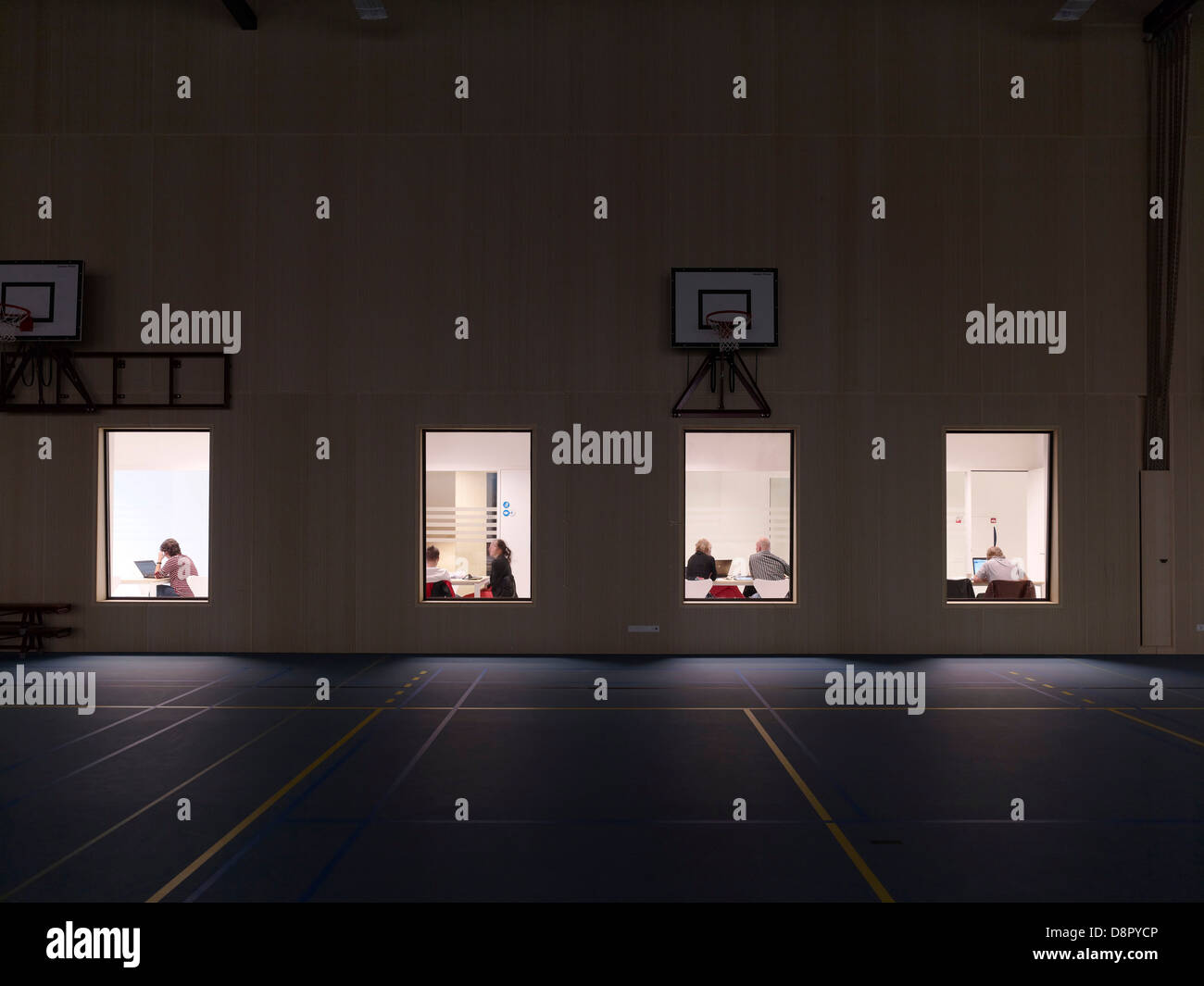 Fontys Sports College, Eindhoven, Netherlands. Architect: mecanoo ...