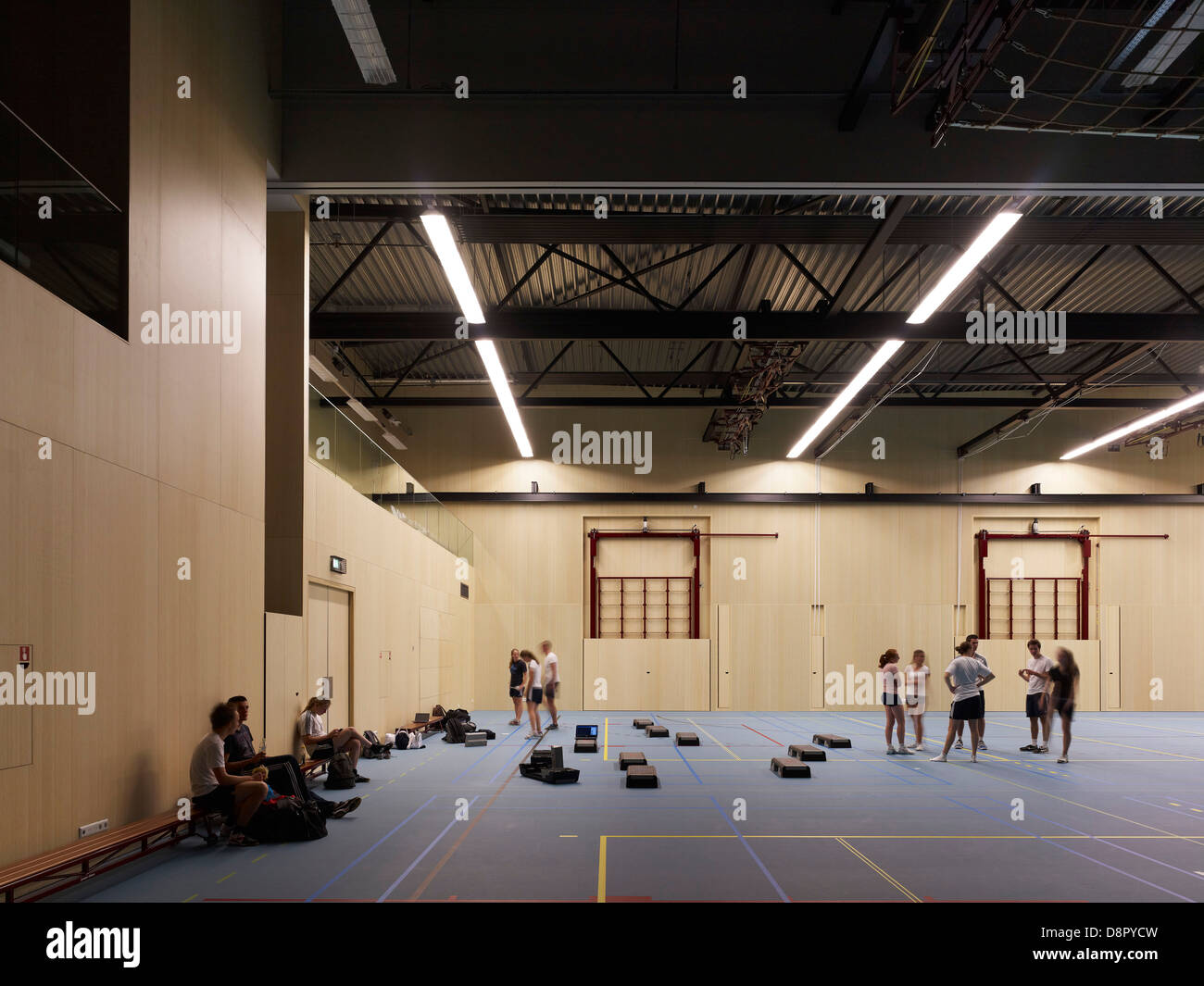 Timber Sports Hall High Resolution Stock Photography and Images - Alamy
