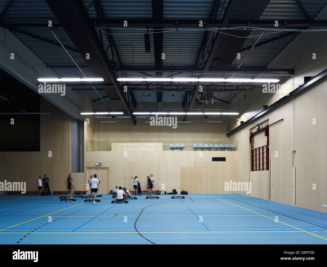 Fontys Sports College, Eindhoven, Netherlands. Architect: mecanoo ...