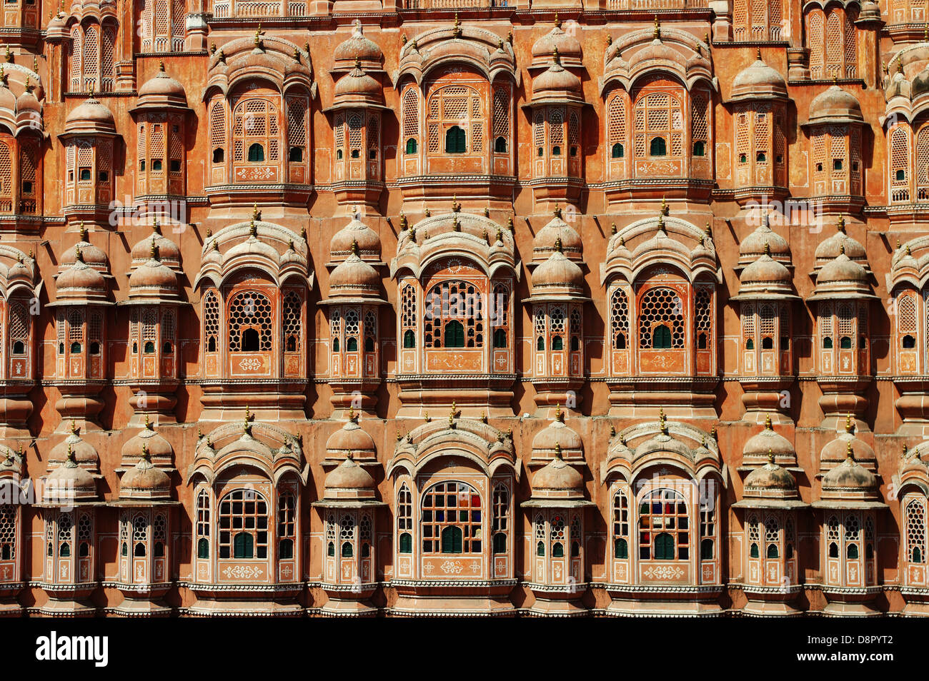 Hawa Mahal windows, jaipur, Rajasthan, India Stock Photo - Alamy
