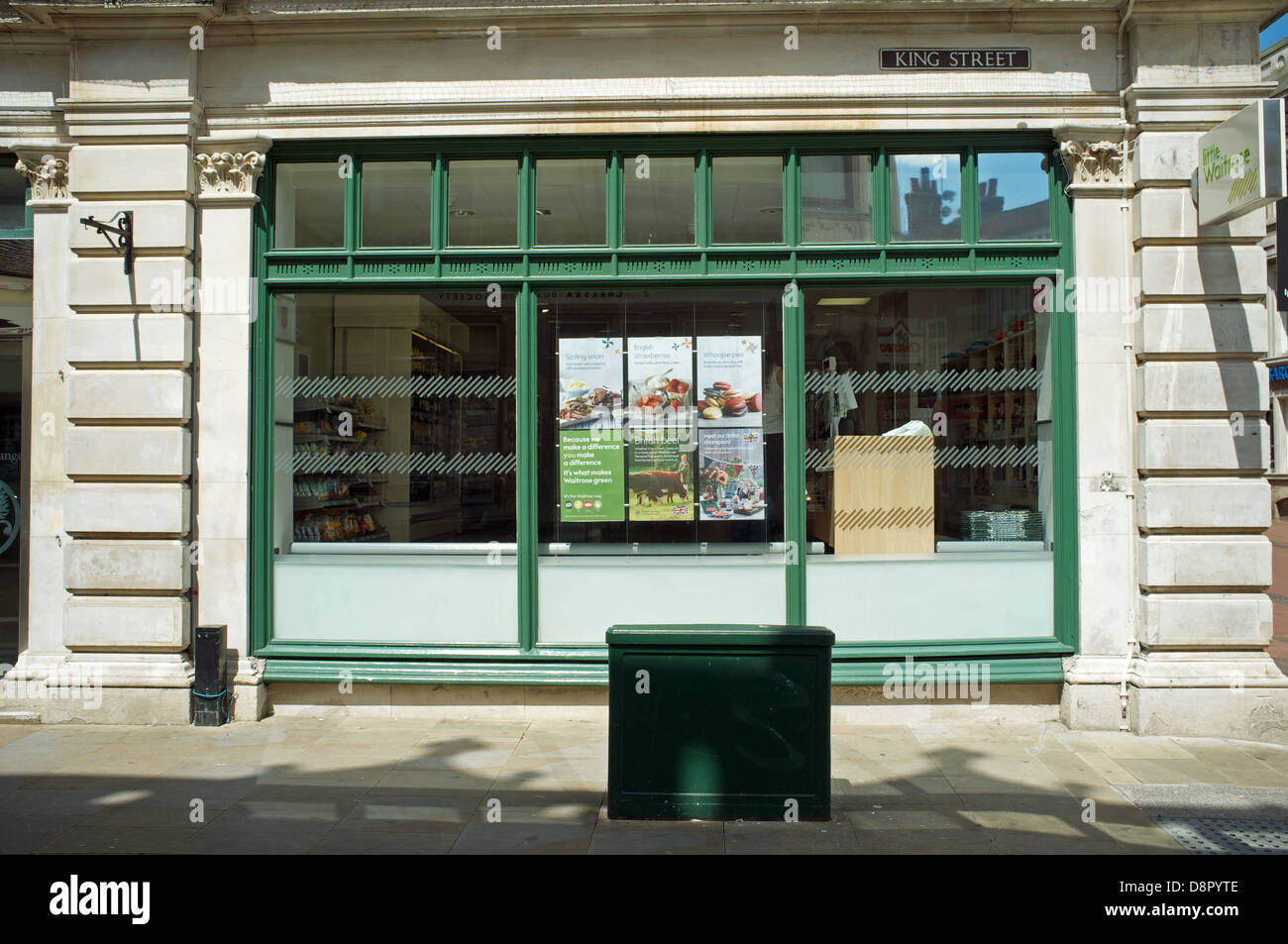 Little Waitrose (town centre supermarket) Ipswich, Suffolk, UK Stock ...