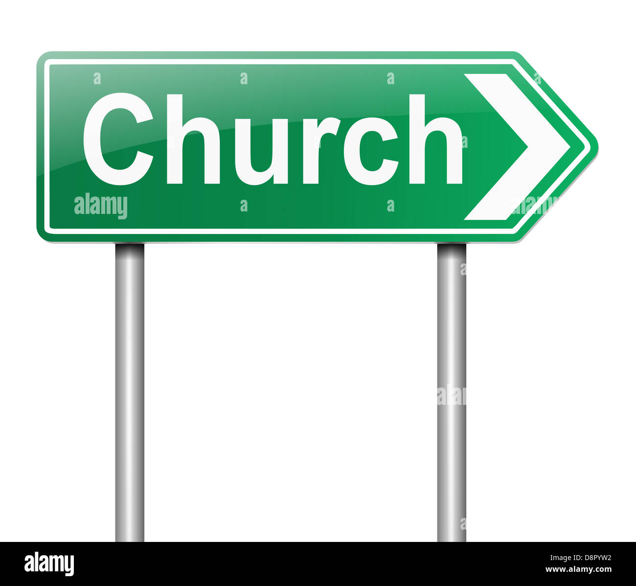 Christian signpost Cut Out Stock Images & Pictures - Alamy