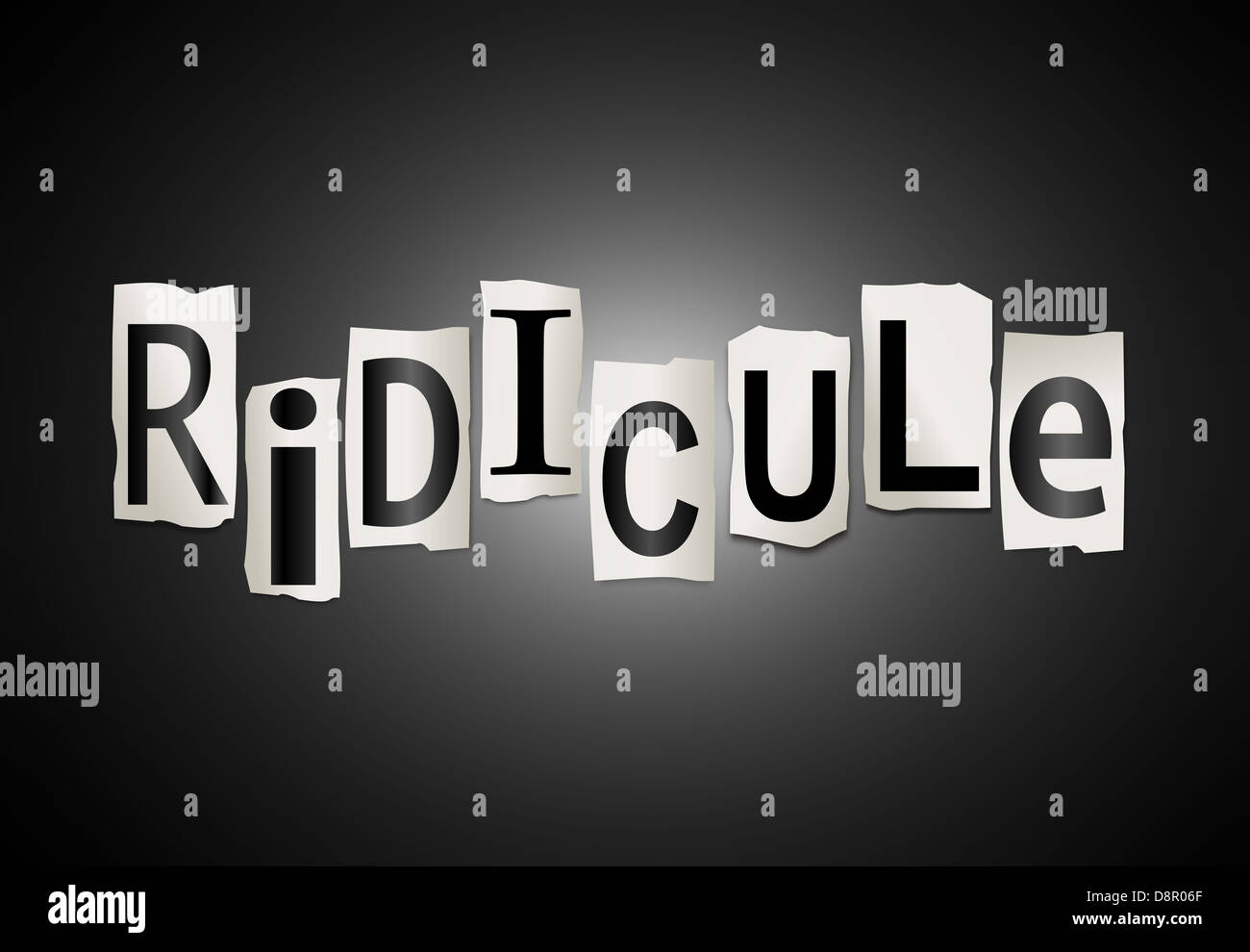 Ridiculing hi-res stock photography and images - Alamy