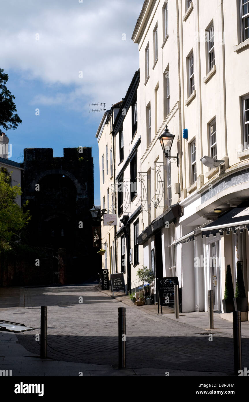 Exeter high street hi-res stock photography and images - Alamy