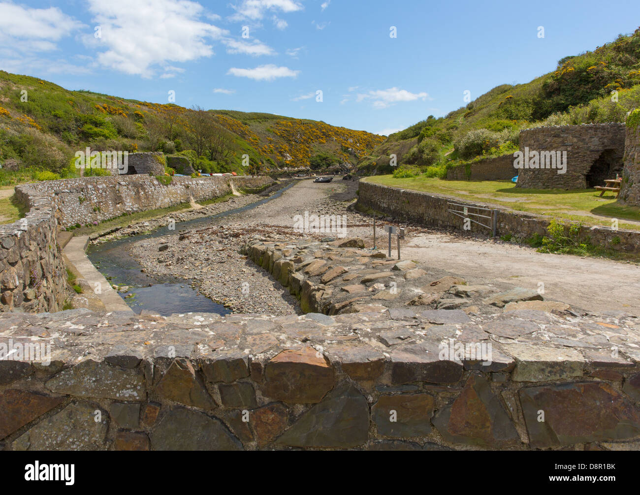 Porthclais Pembrokeshire West Wales. Near to St Davids this historic ...