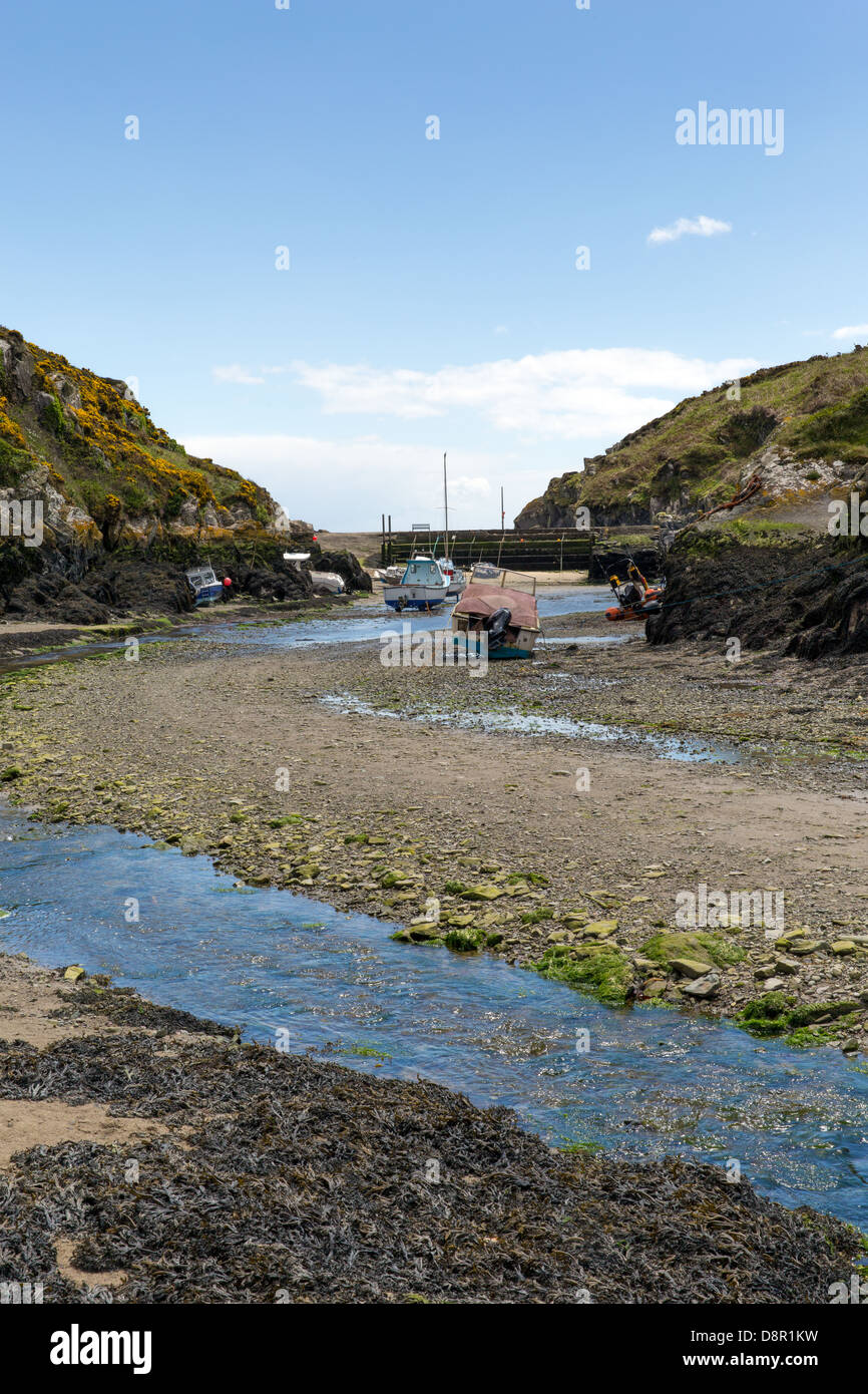 Porthclais Pembrokeshire West Wales. Near to St Davids this historic ...