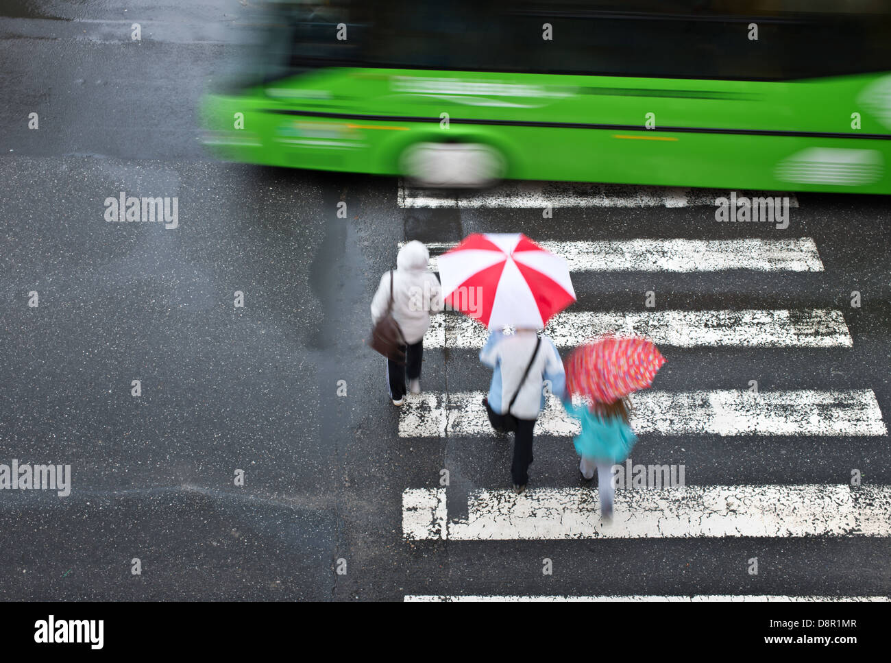 Child car road danger crossing hi-res stock photography and images - Alamy