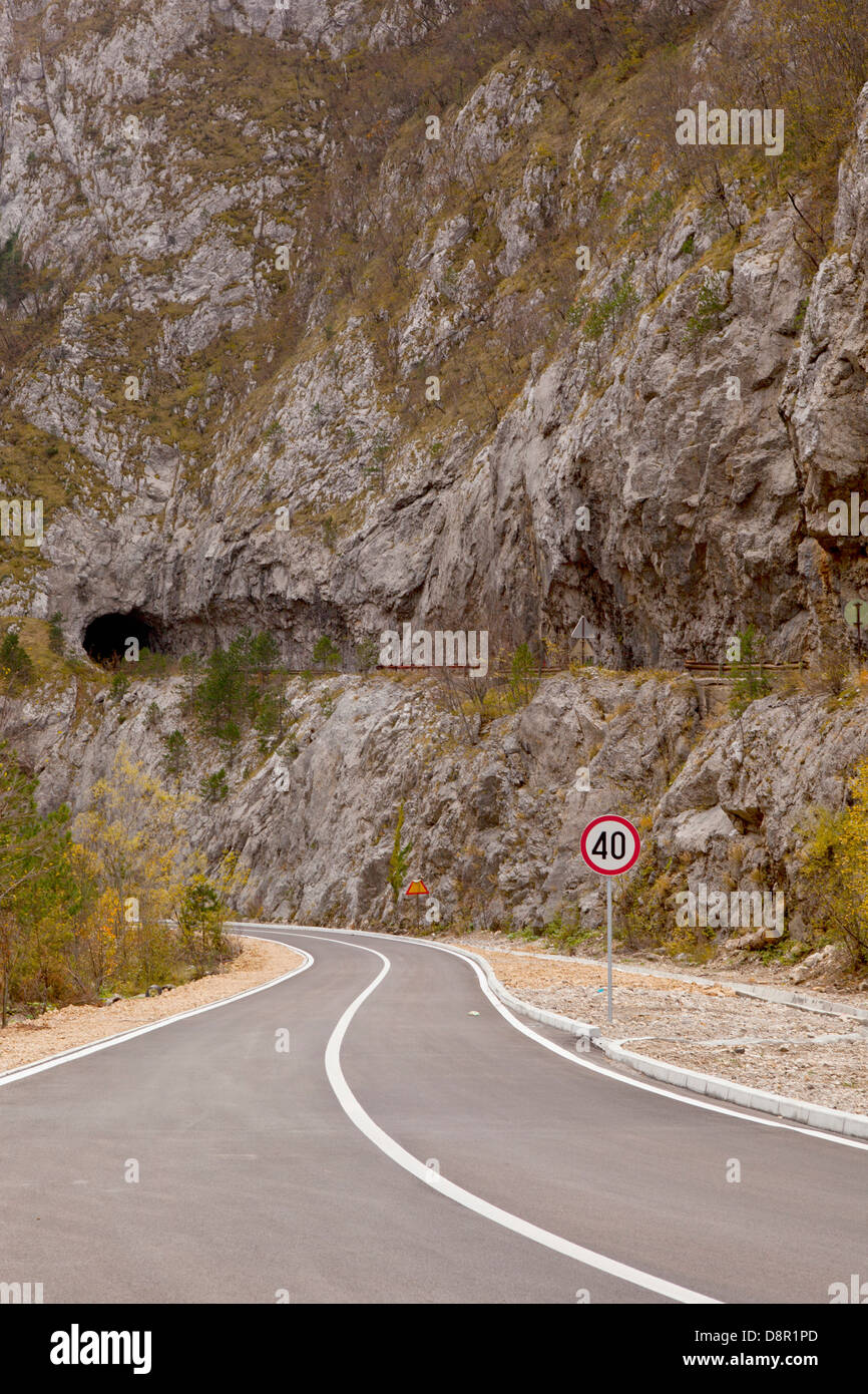 Kanjon tare mountain road montenegro hi-res stock photography and ...