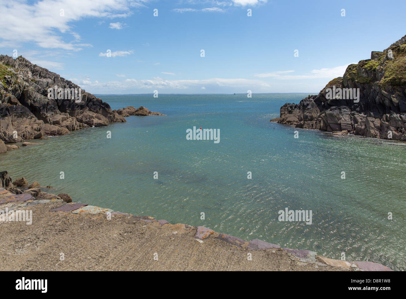 Porthclais Pembrokeshire West Wales. Near to St Davids this historic ...