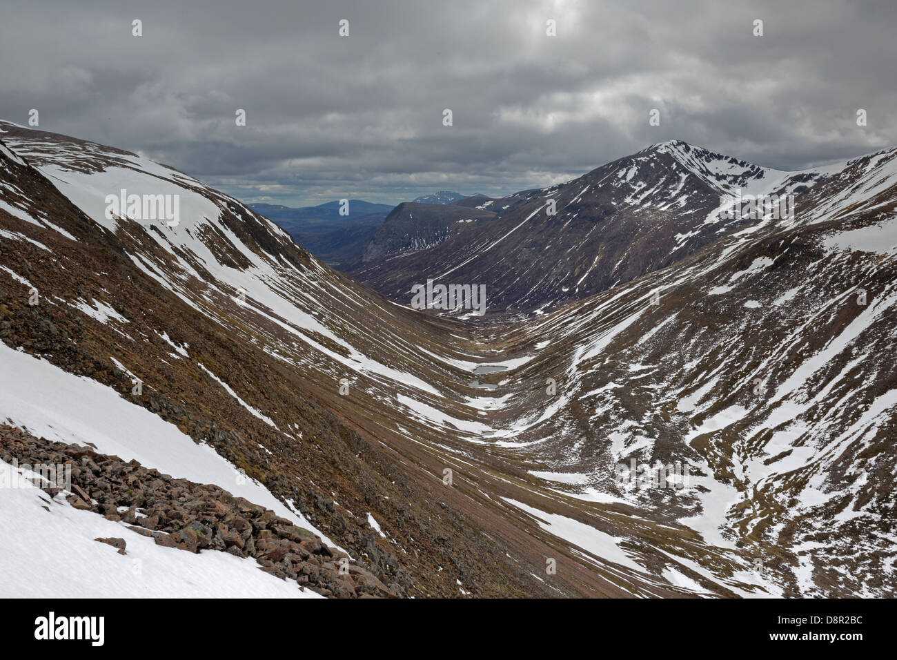 Lairig Ghru Cairngorm mountains Scaotland Stock Photo - Alamy