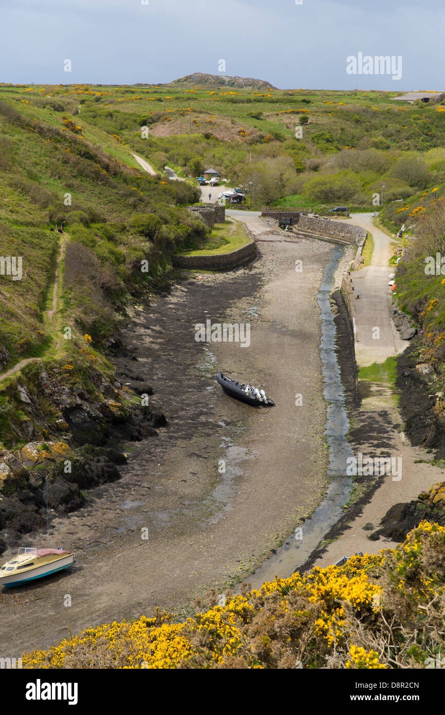 Porthclais Pembrokeshire West Wales. Near to St Davids this historic ...
