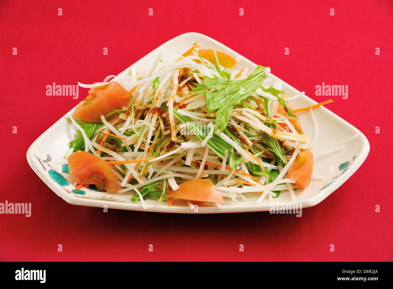 Radish and tomato salada hi-res stock photography and images - Alamy