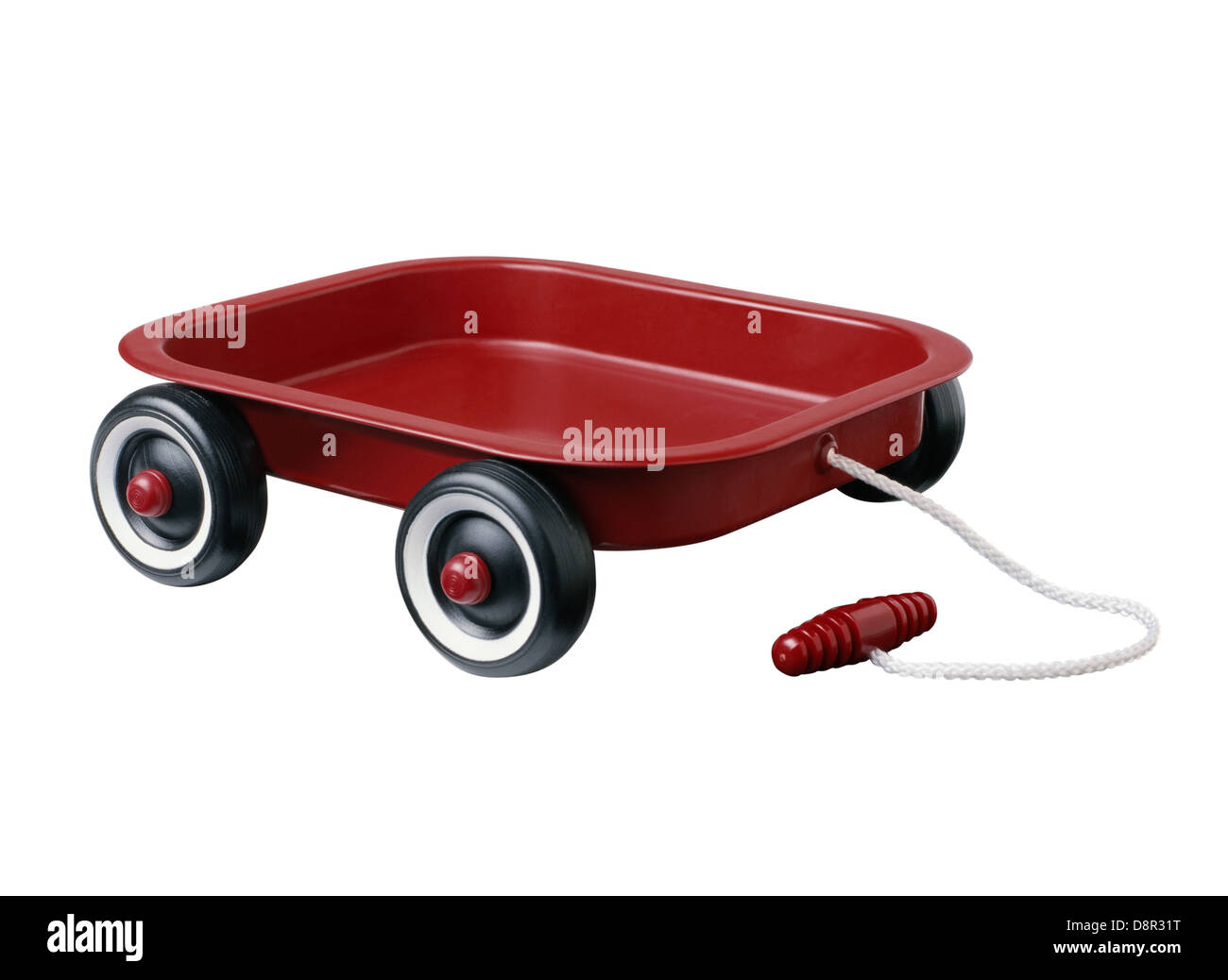 Little Red Wagon Stock Photo - Alamy