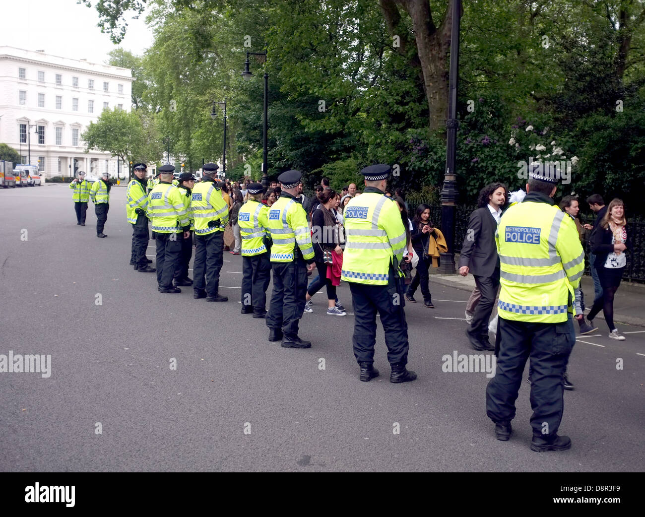London police during a demonstration Stock Photo - Alamy