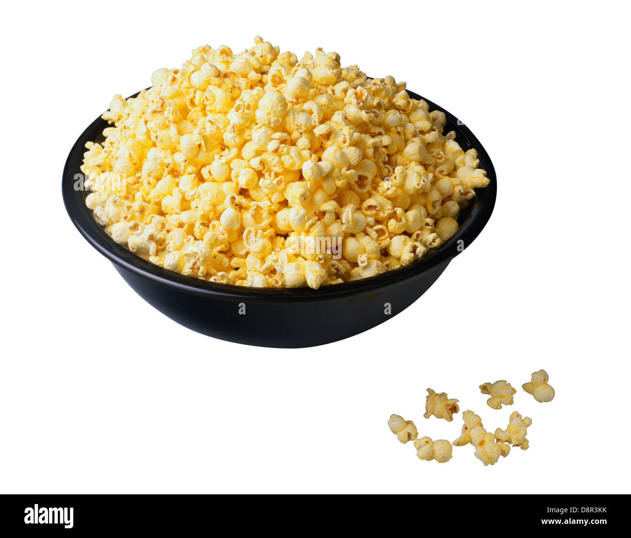 Bowl with popcorn Stock Photo - Alamy