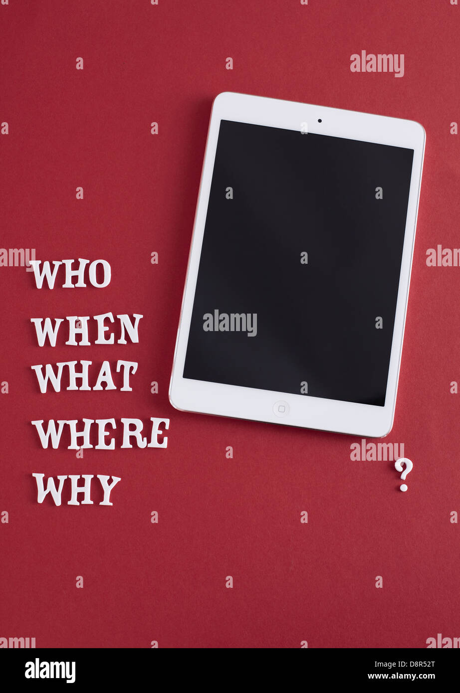 Five ws hi-res stock photography and images - Alamy