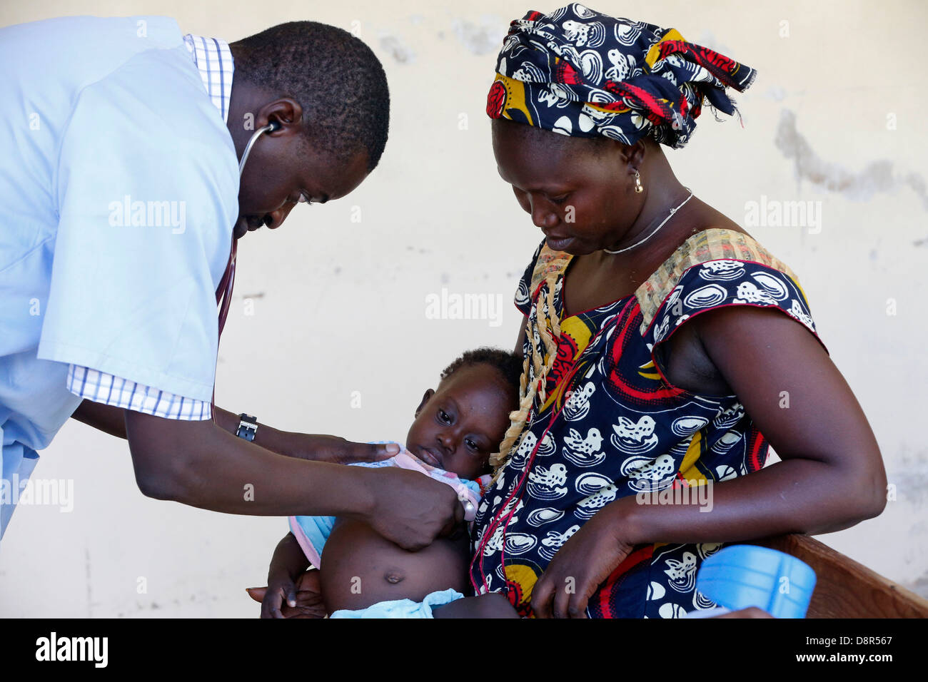 A HOSPITAL IN AFRICA Stock Photo - Alamy