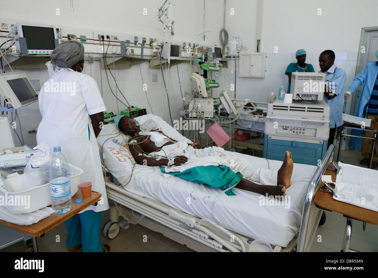 A HOSPITAL IN AFRICA Stock Photo - Alamy