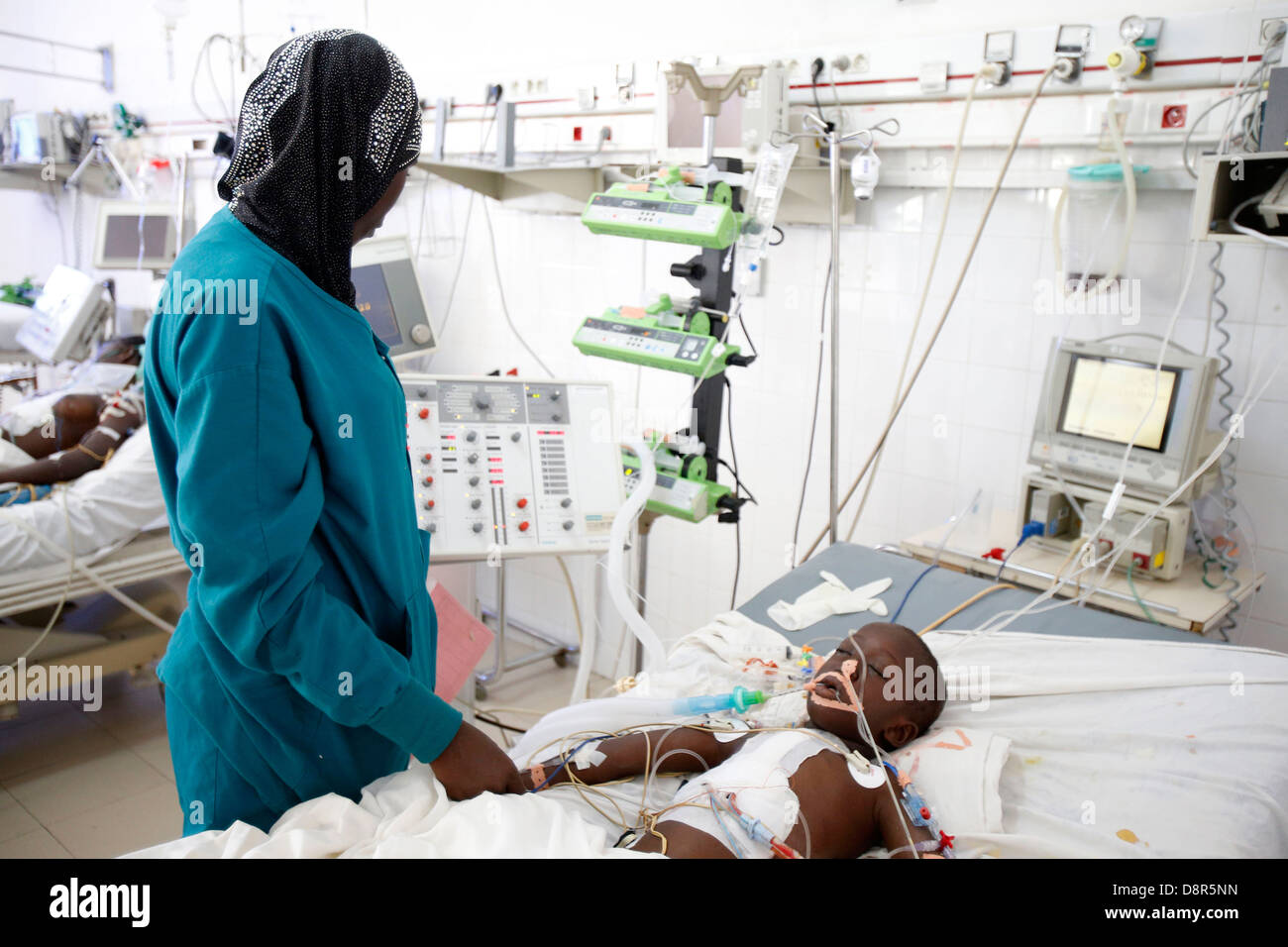 A HOSPITAL IN AFRICA Stock Photo - Alamy