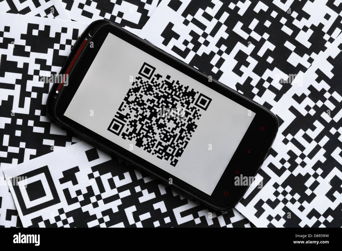Qr Code Paper High Resolution Stock Photography and Images - Alamy