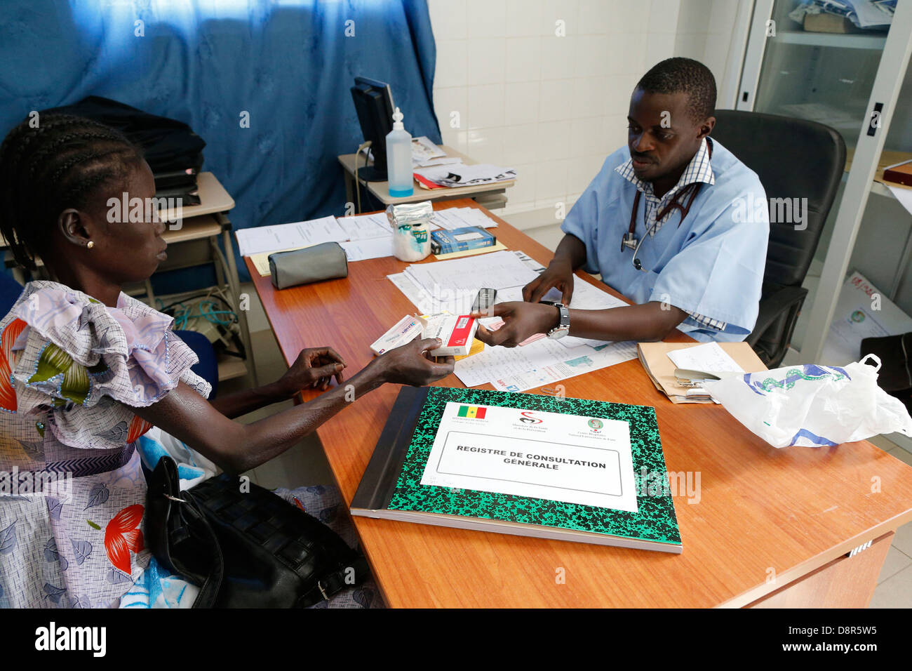 A HOSPITAL IN AFRICA Stock Photo - Alamy