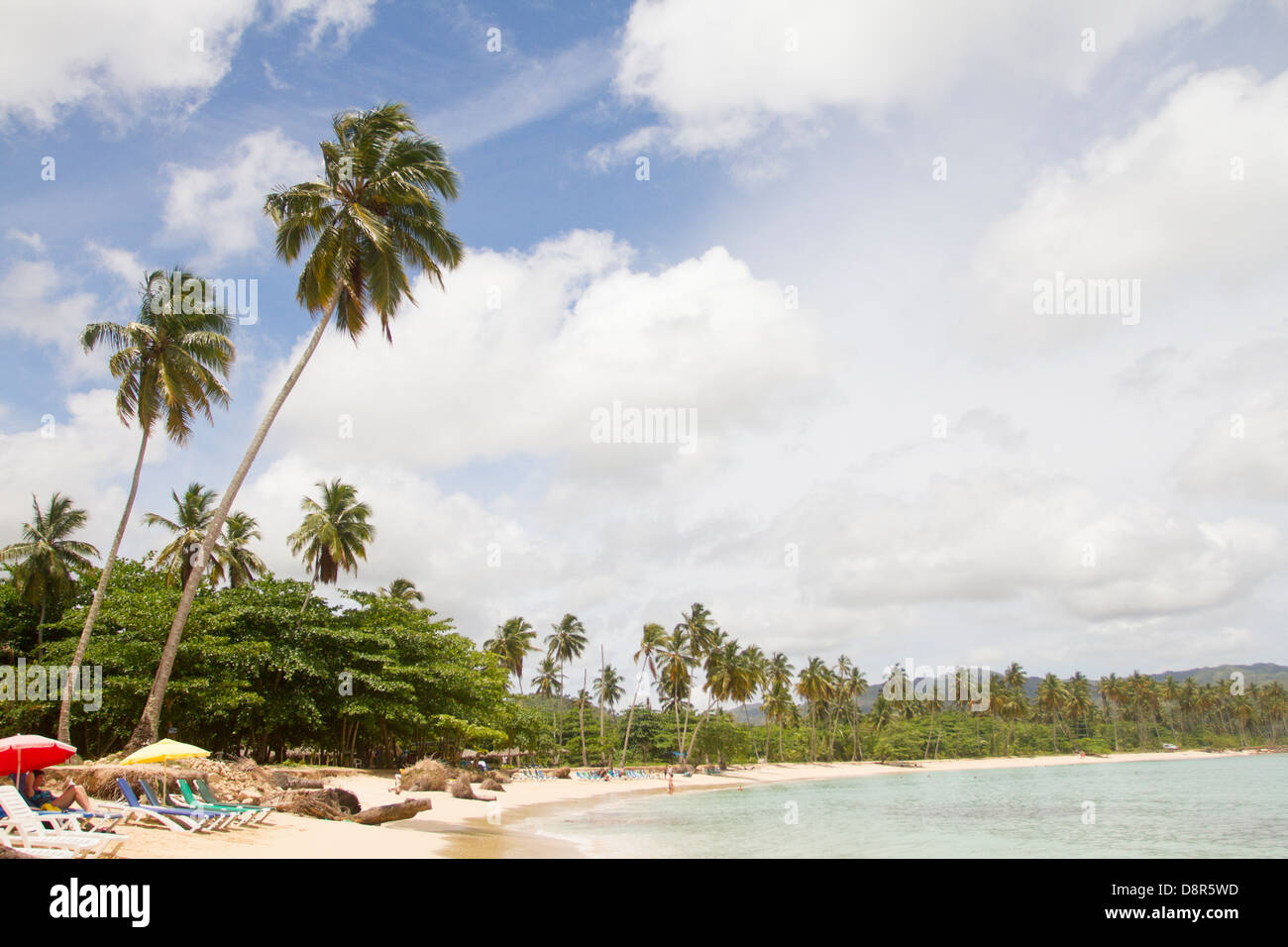 Rincon beach, Dominican Republic Stock Photo - Alamy
