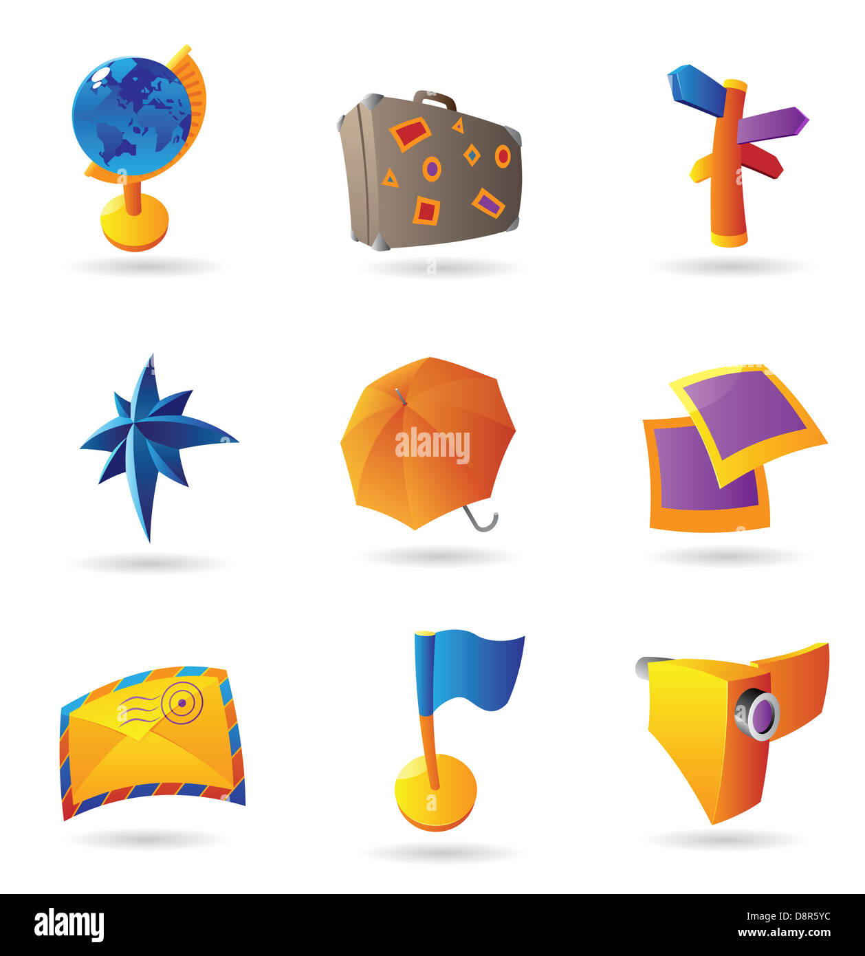 Travel directions Cut Out Stock Images & Pictures - Alamy