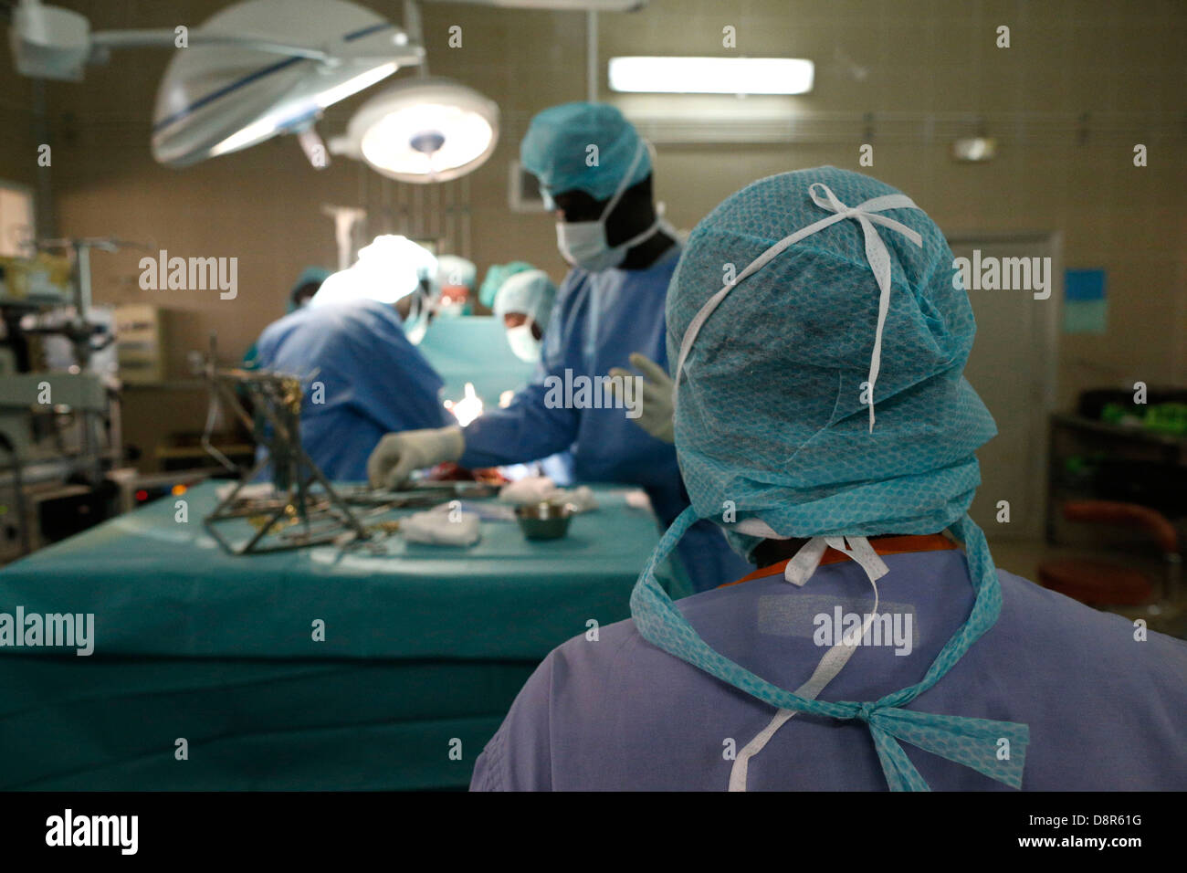 SURGERY IN AFRICA Stock Photo - Alamy