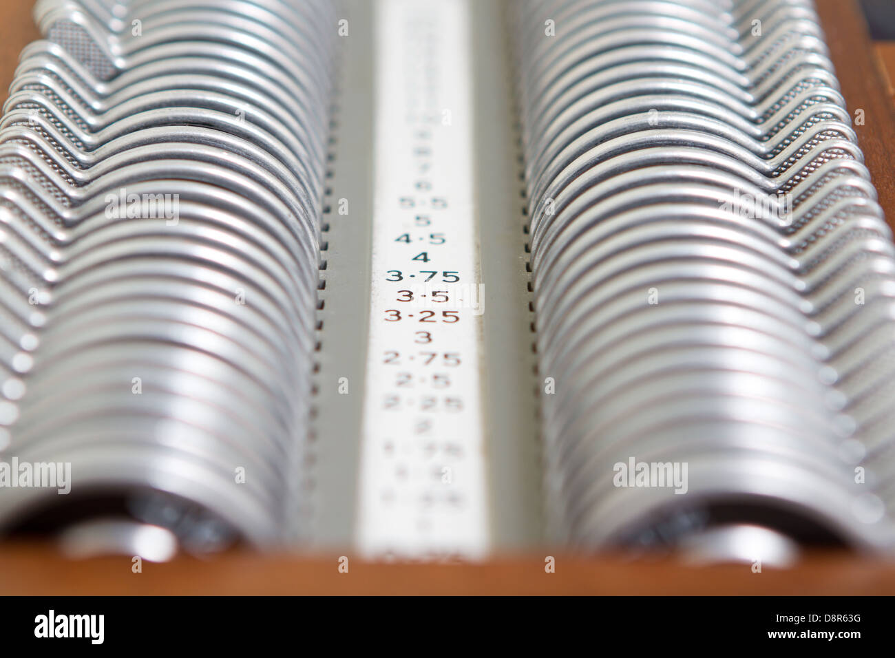 Trial eye test lenses hi-res stock photography and images - Alamy