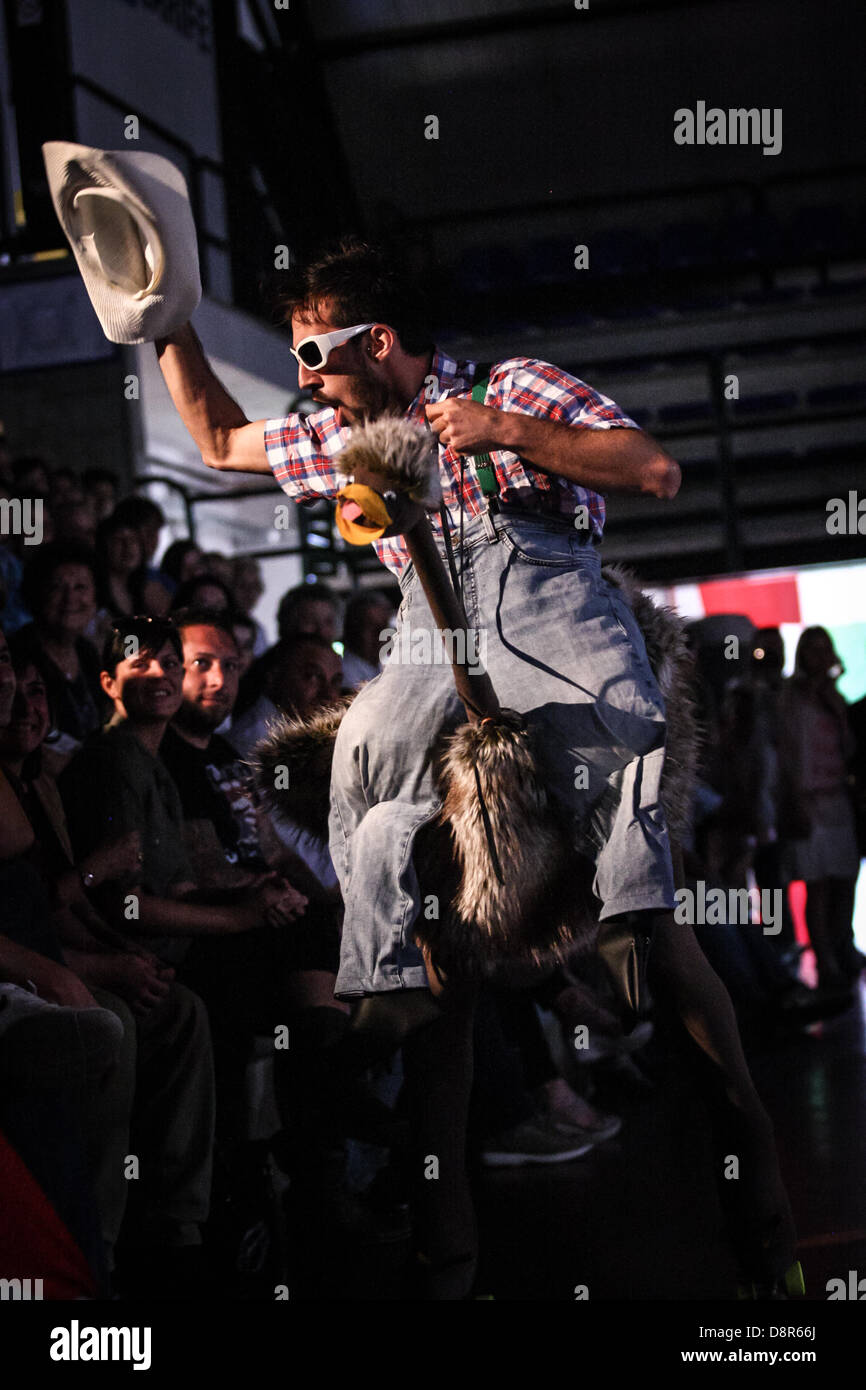 Ferrara, Italy. 2nd June, 2013. Pierluca Tocco [international Roller ...