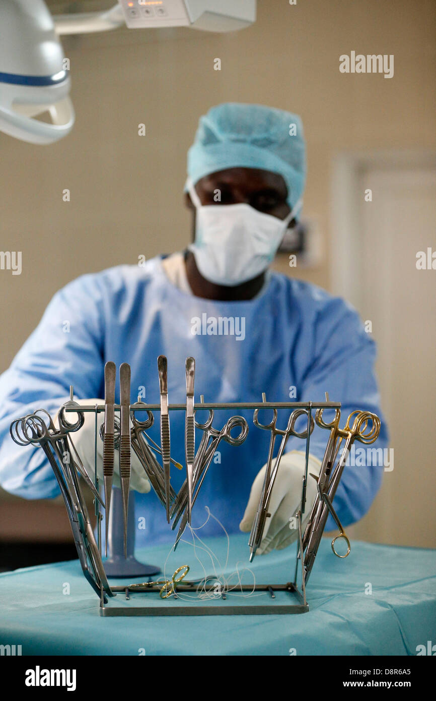 SURGERY IN AFRICA Stock Photo - Alamy