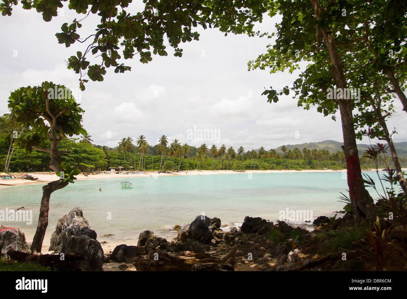 Rincon beach, Dominican Republic Stock Photo - Alamy