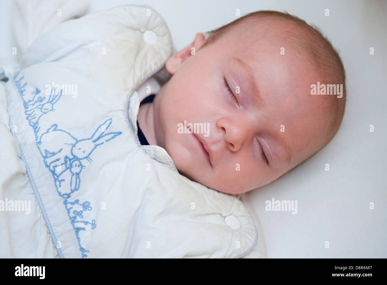 Baby sleeping, portrait Stock Photo - Alamy
