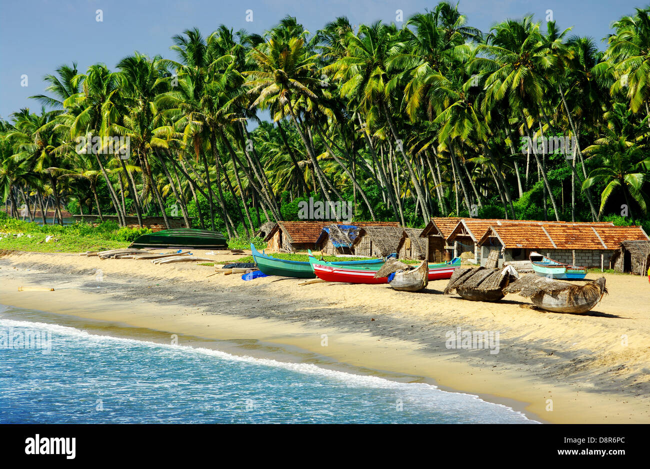 Fishing village india hi-res stock photography and images - Alamy