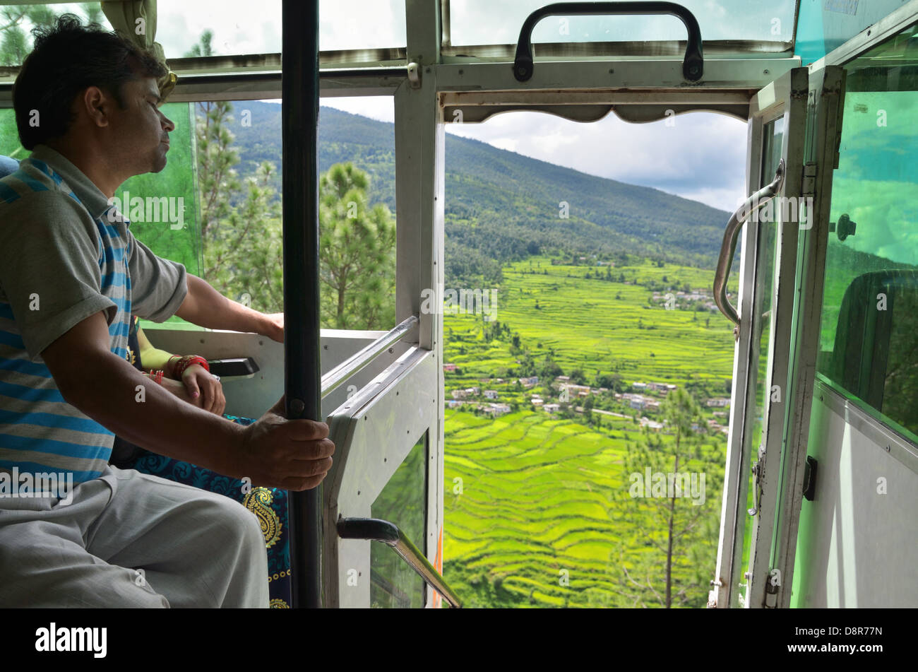 Inside bus india hi-res stock photography and images - Alamy