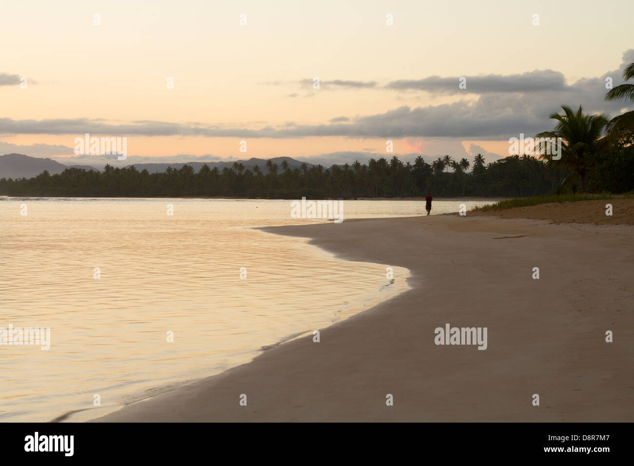 Sunrise in El Portillo beach, Dominican Republic Stock Photo - Alamy