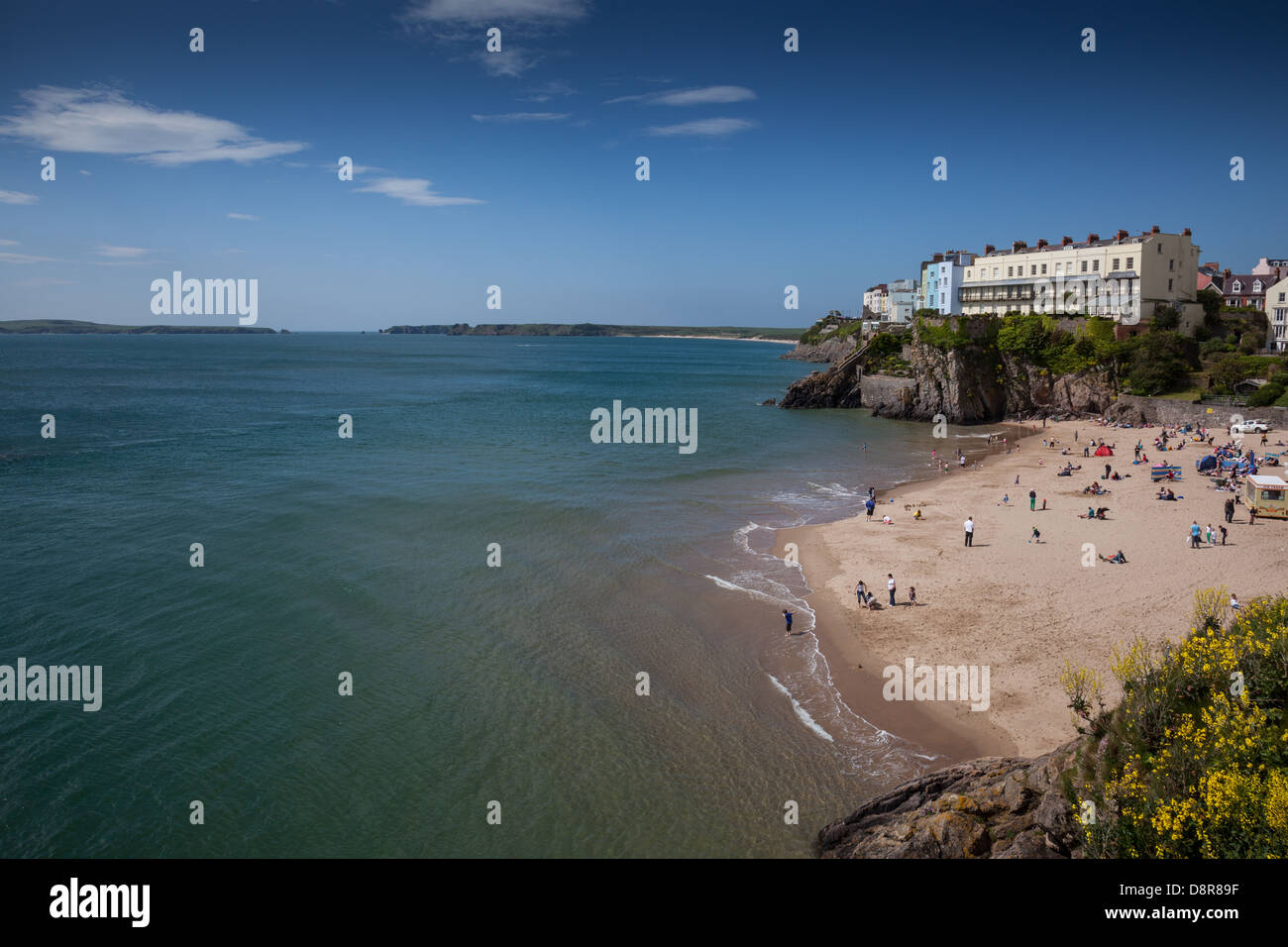 South beach tenby pembrokeshire wales hi-res stock photography and ...
