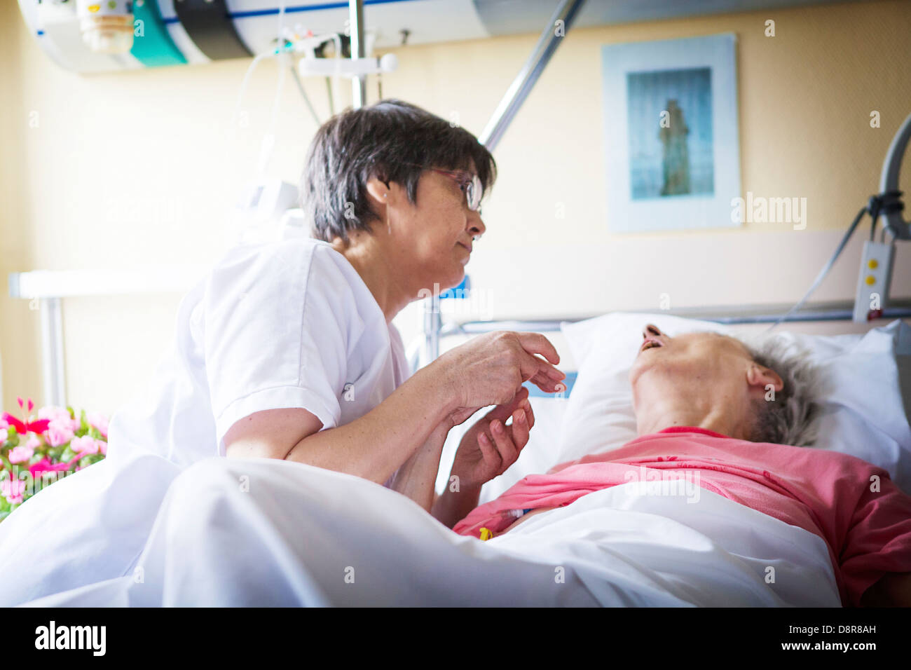 PALLIATIVE CARE UNIT Stock Photo - Alamy