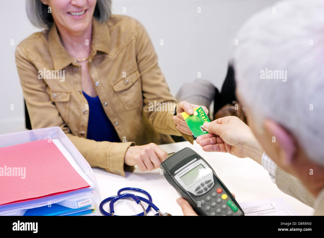 Health office personnel hi-res stock photography and images - Alamy