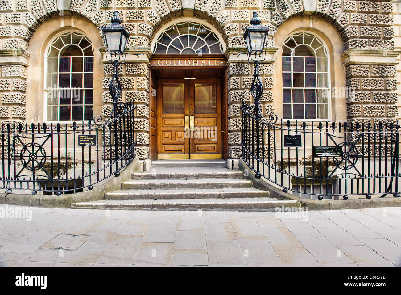 There has been a Guildhall on the present site in the heart of Bath ...