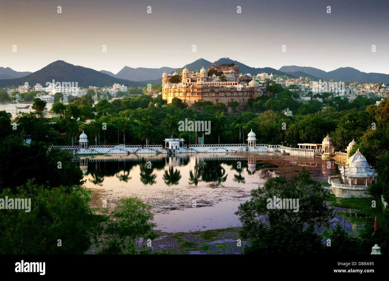 the palace of udaipur, rajasthan, india Stock Photo - Alamy