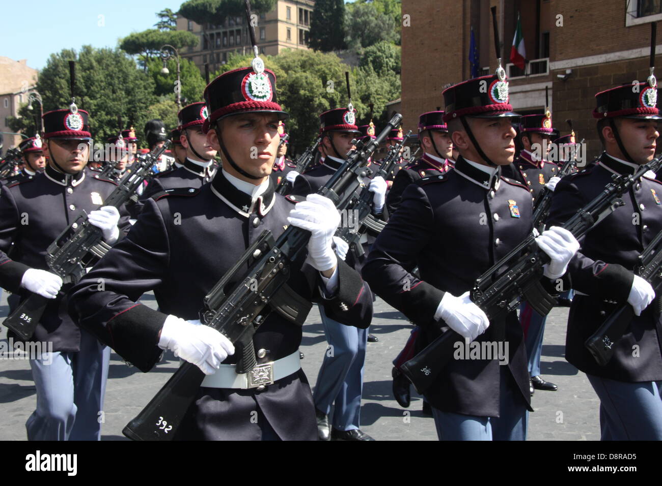 Rome, Italy. Rome, Italy. 2nd June 2013. Soldiers marching at the ...