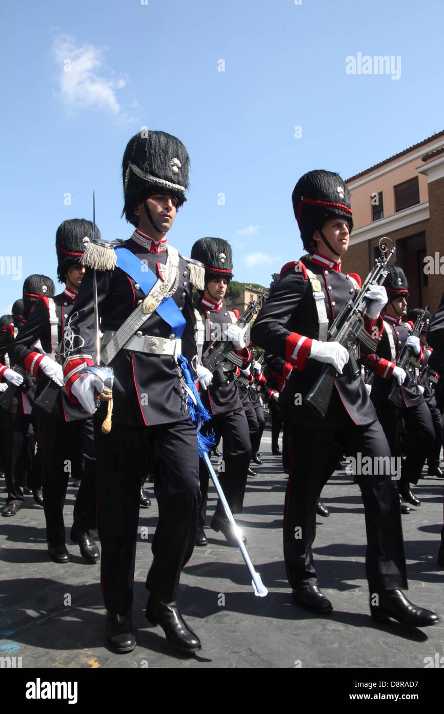 Rome, Italy. Rome, Italy. 2nd June 2013. Soldiers marching at the ...
