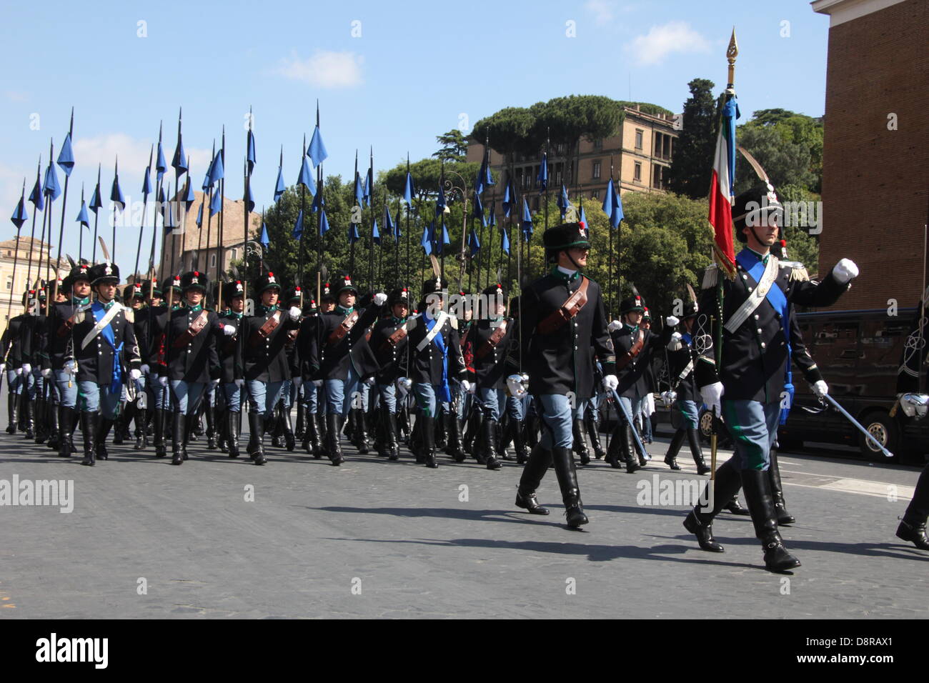 Rome, Italy. Rome, Italy. 2nd June 2013. Soldiers marching at the ...