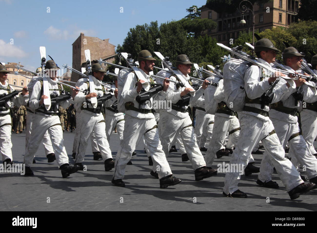 Rome, Italy. Rome, Italy. 2nd June 2013. Soldiers marching at the ...