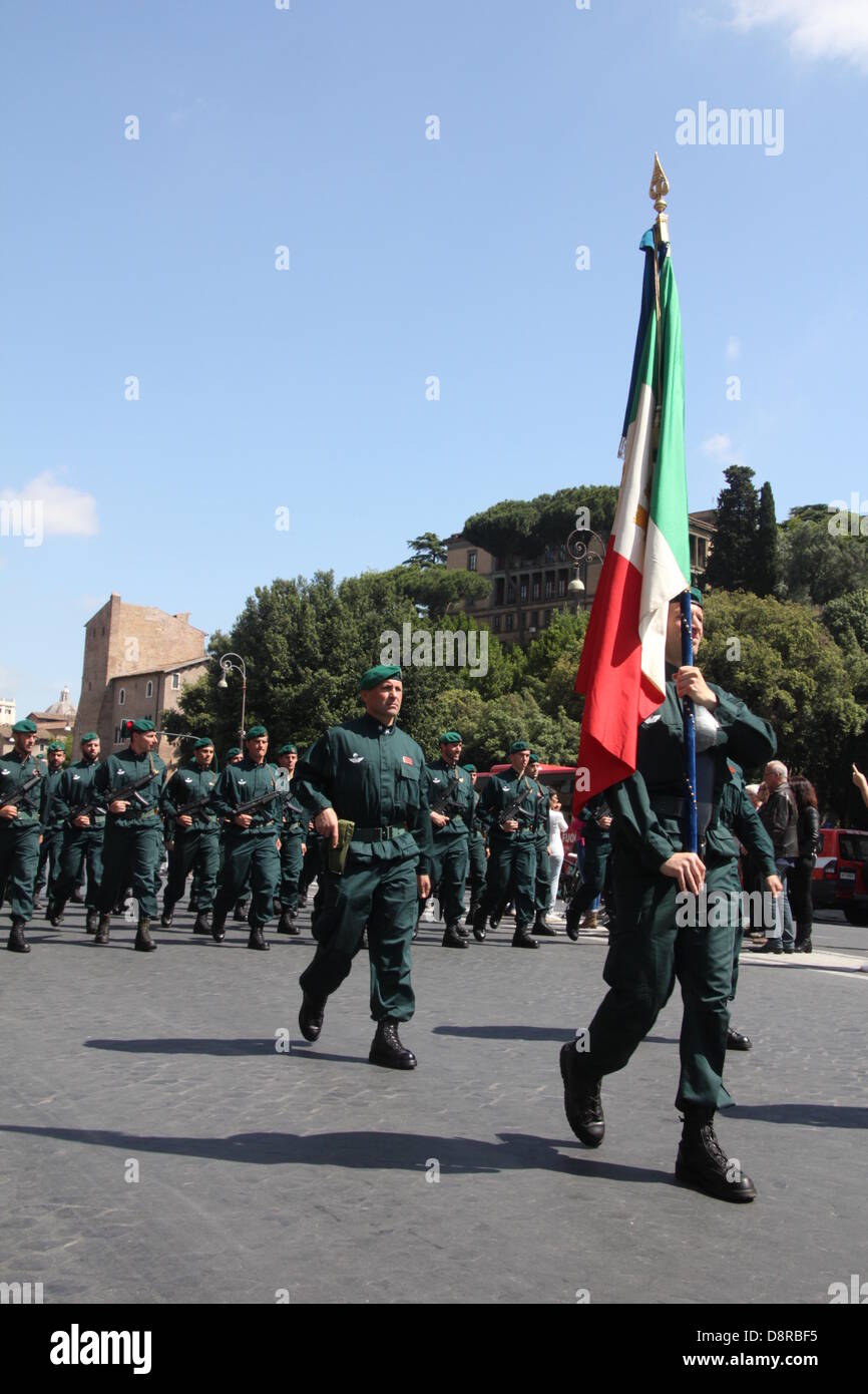 Rome, Italy. Rome, Italy. 2nd June 2013. Soldiers marching at the ...