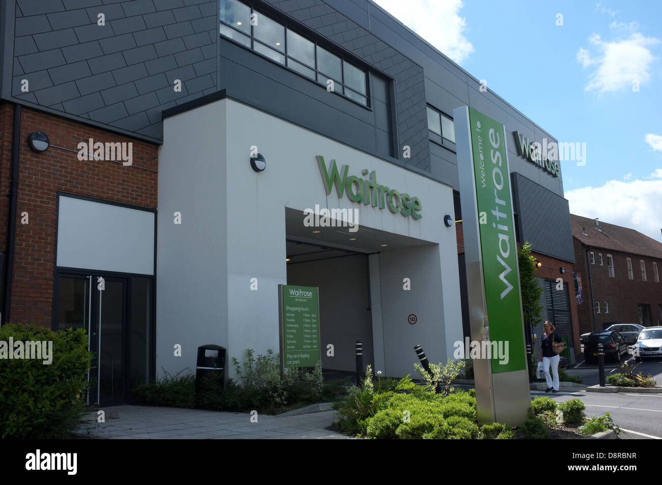 waitrose supermarket sevenoaks kent uk 2013 Stock Photo - Alamy