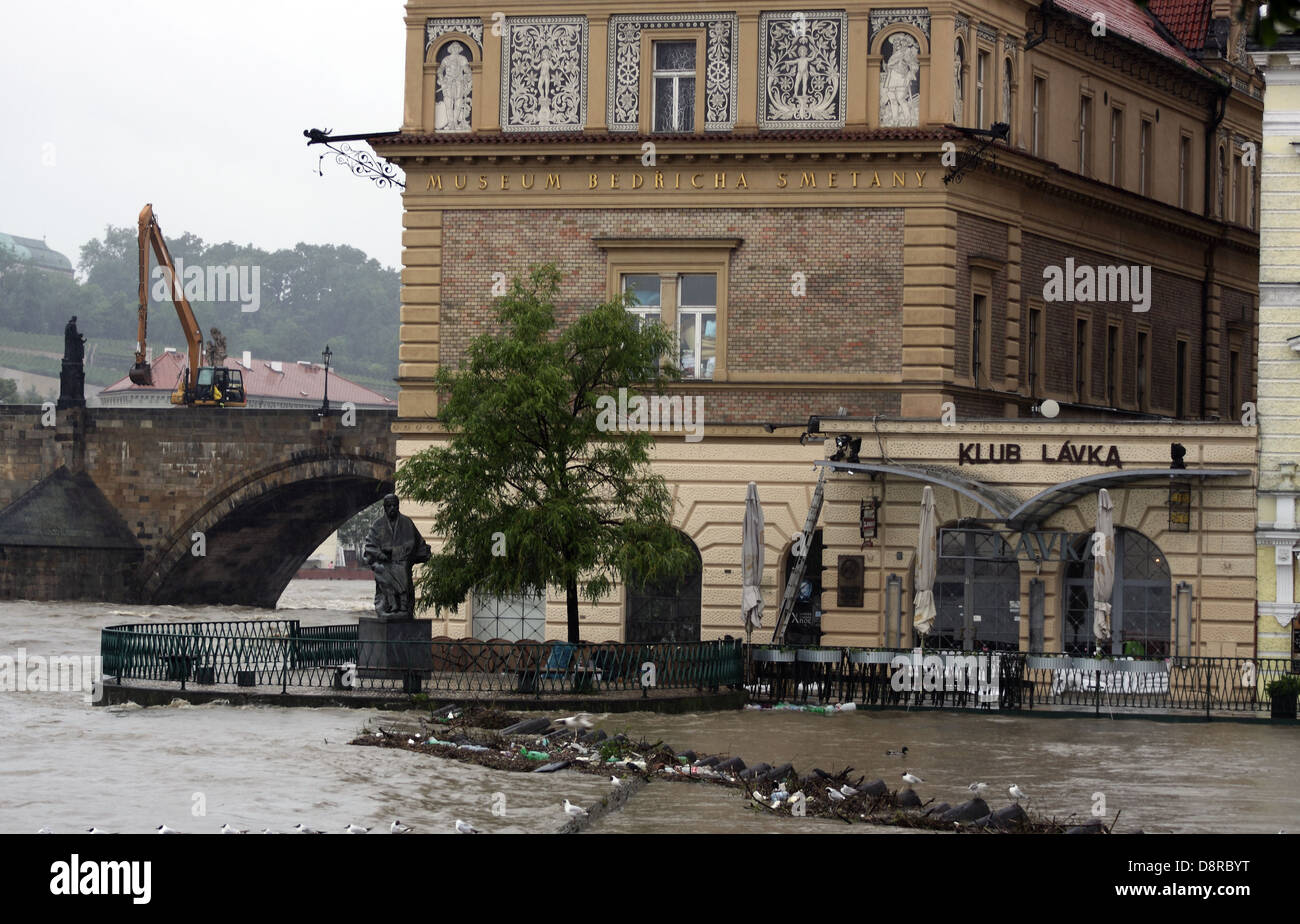 Prague floods hi-res stock photography and images - Alamy